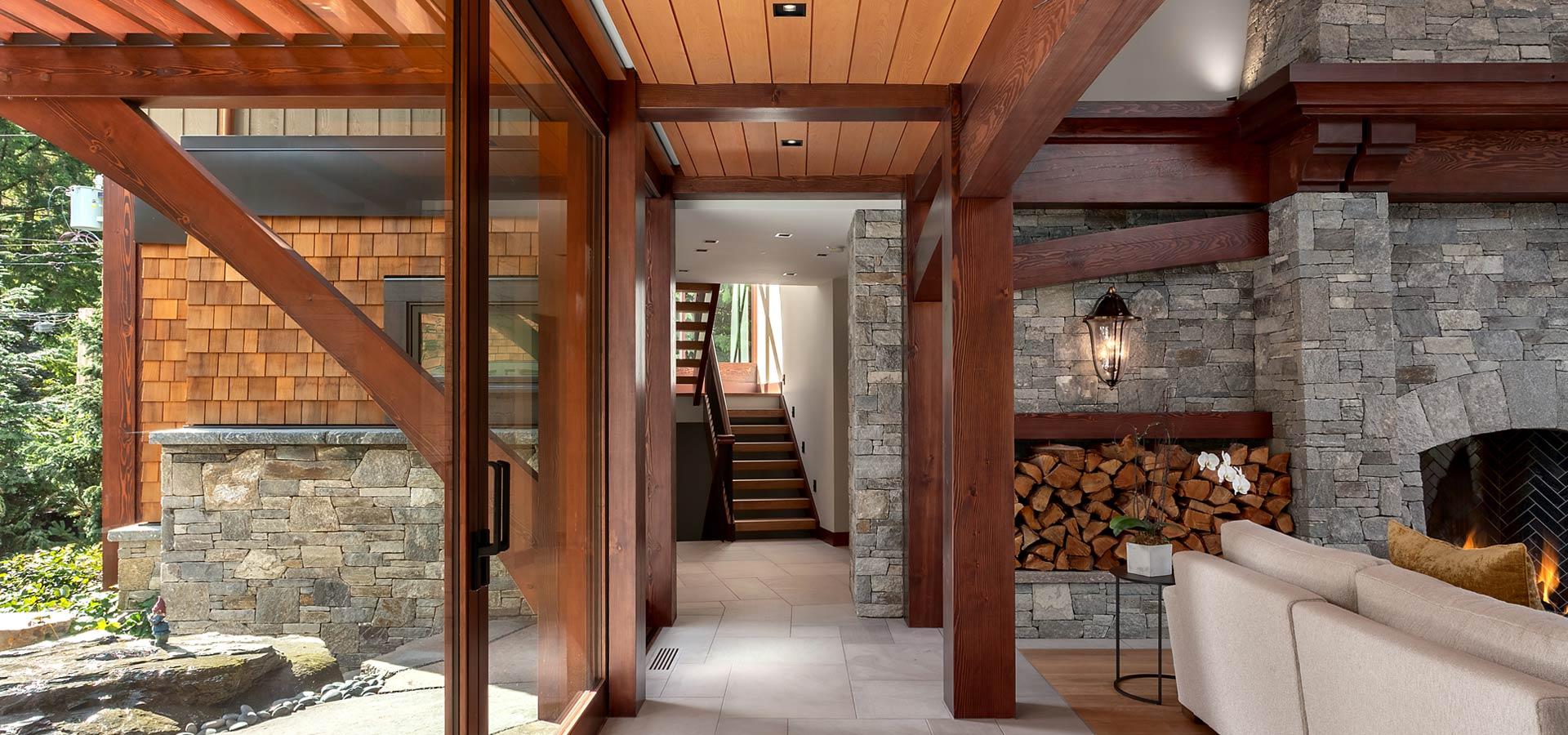 RockPile Masonry Project Gallery | Fireplaces, Interior/Exterior Stonework